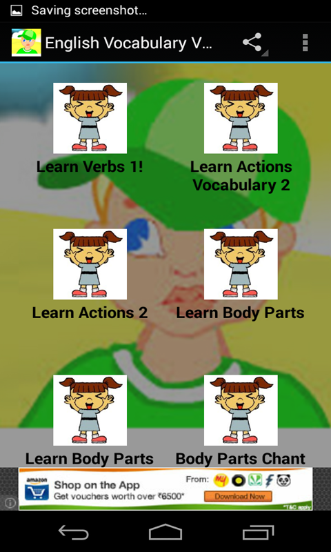 English Vocabulary Videos Vol 2 - App on Amazon Appstore