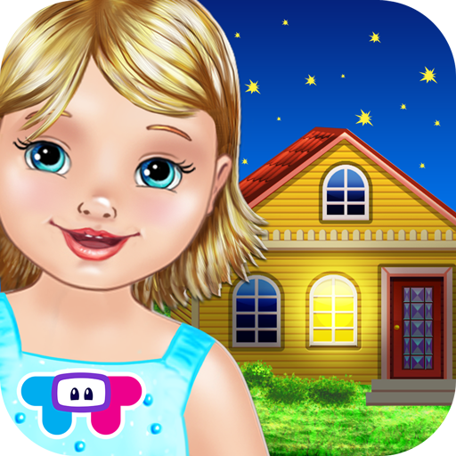 Baby Cartoon House Young People Bought The New House Vector Flat