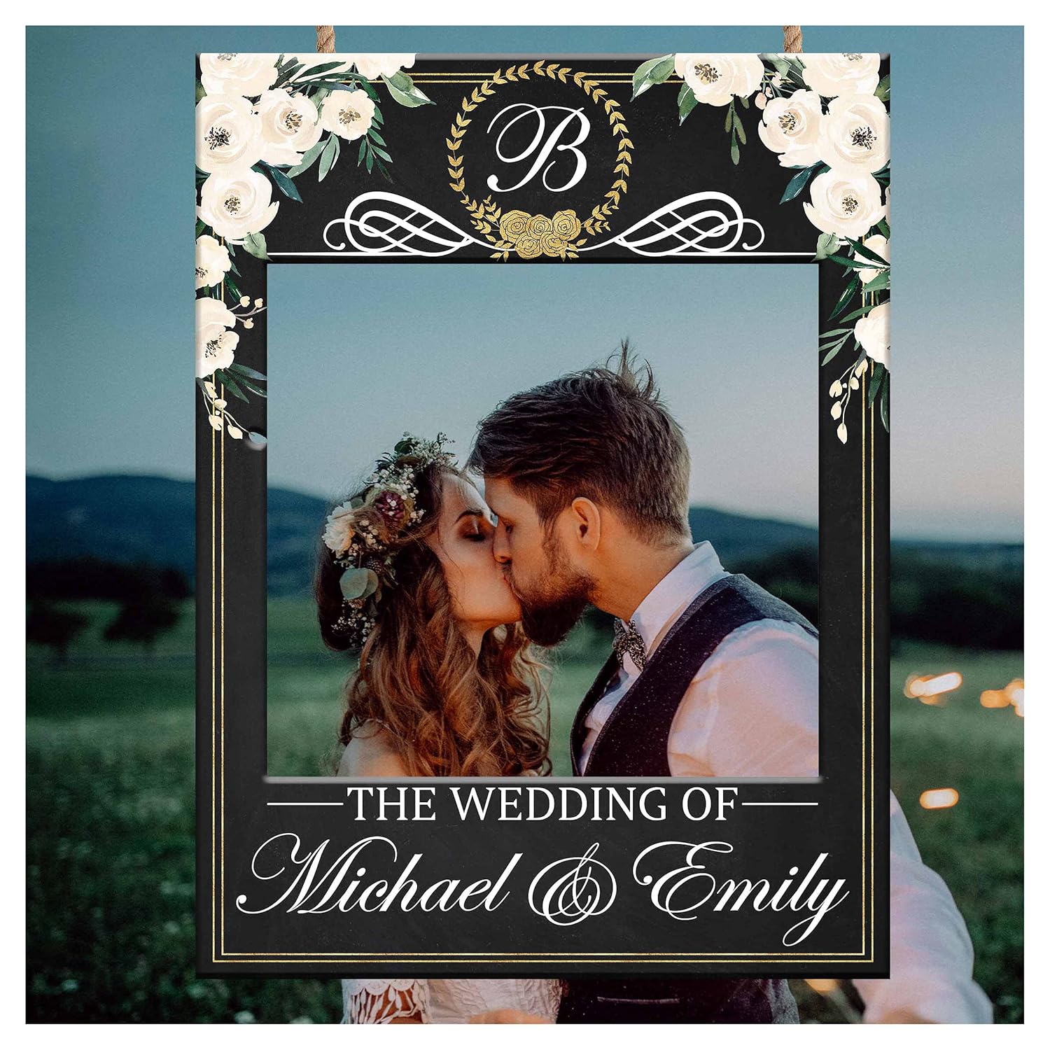 Buy Monogram Wedding Photo Booth Frame Welcome To Our Wedding Photo Booth Wedding Reception buy-monogram-wedding-photo-booth-frame-welcome-to-our-wedding-photo-booth-wedding-reception