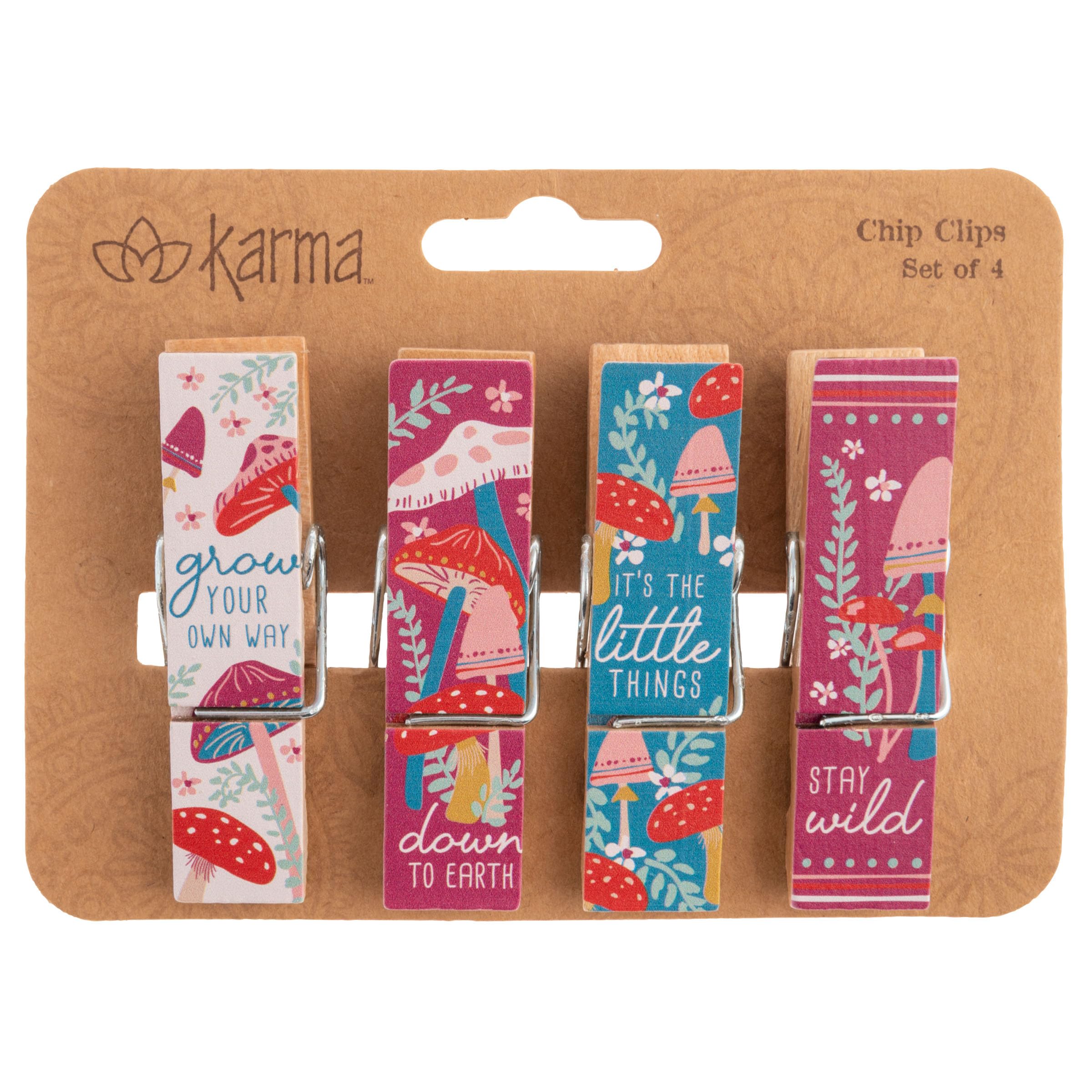 Amazon.com : Karma Chip Clips - Bag Clips - Potato Chip Bag Clips ...