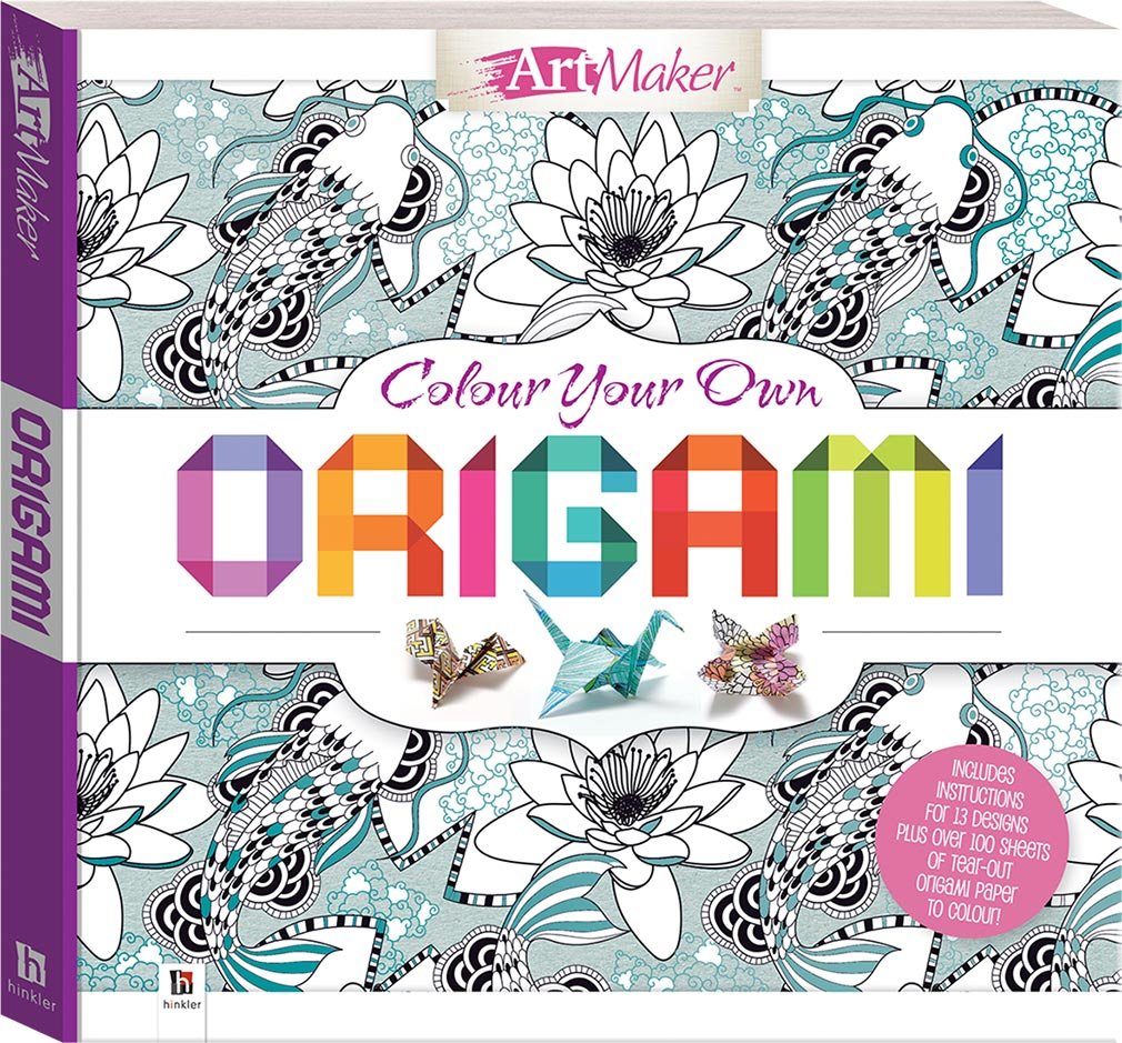 Amazon.com: Color Your Own Origami, Hinkler Books, Over 100 Sheets of ...