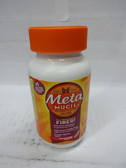 Amazon.com: Metmcl Capsules 160ct Size 160ct Metamucil Fiber Supplement ...