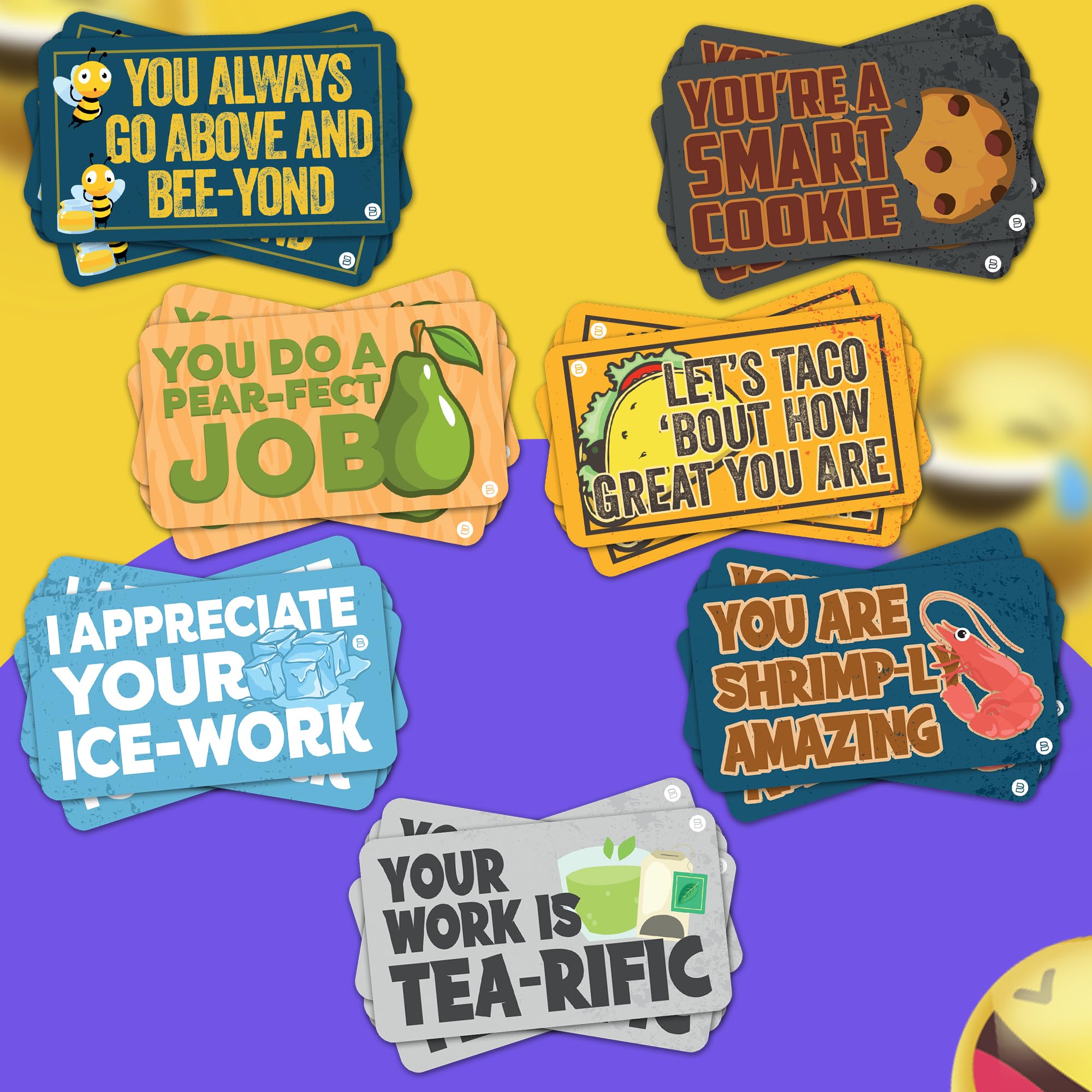 Snapklik.com : 70 Kudos Punny Cards Funny Pun Humor Thank You ...