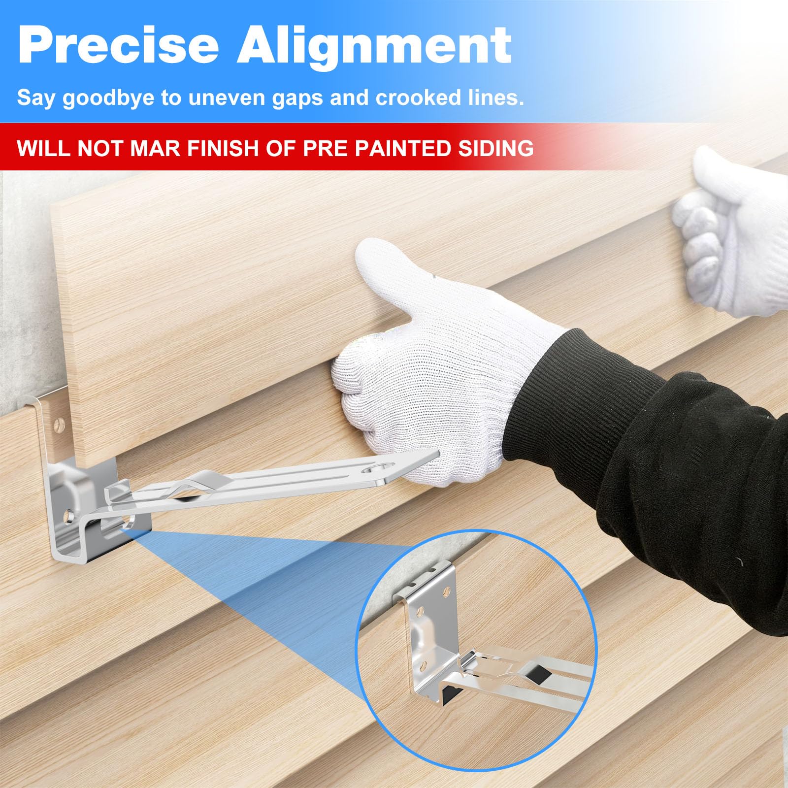 Snapklik.com : Hardie Board Siding Tools Hanger Siding Gauge Tool Lap ...