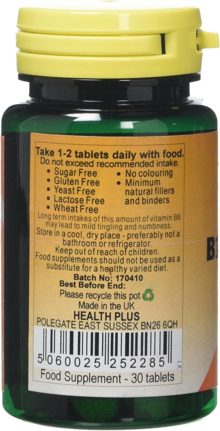 Health Plus B100 Complex Vitamin B Supplement – 30 Tablets – BigaMart