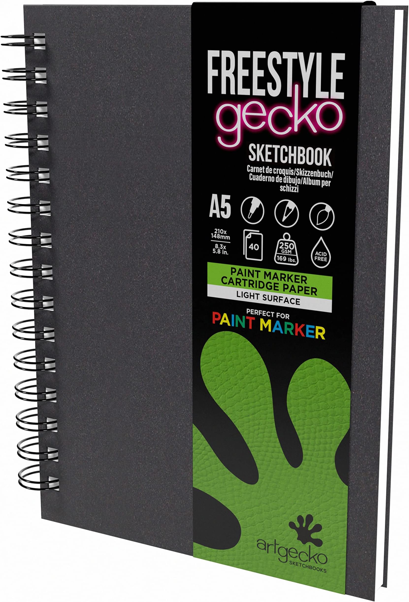 Daler-Rowney Graphic Series Marker 70gsm A4 Paper Pad, Smooth Surface ...