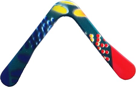 Amazon.com: Colorado Boomerangs Funrang Polymer Australian Boomerang ...