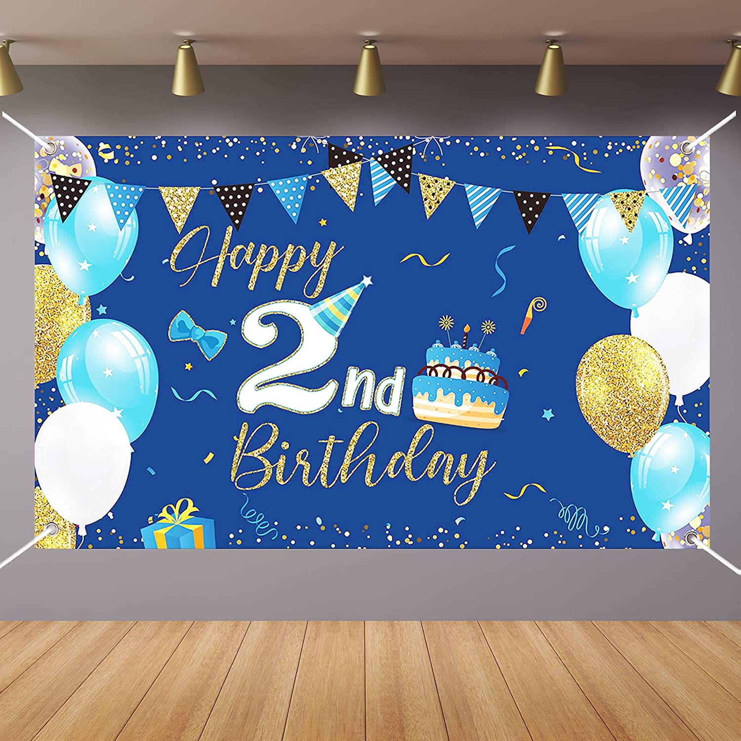 Boy 2nd Birthday Backgrounds