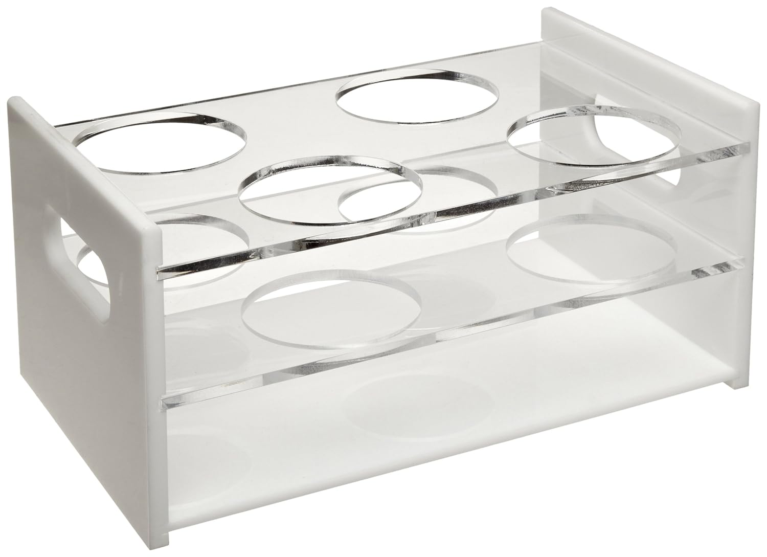 Dynalon 159534-0003 Acrylic Hybridization Tube Rack for 80mm Tube, 4 ...