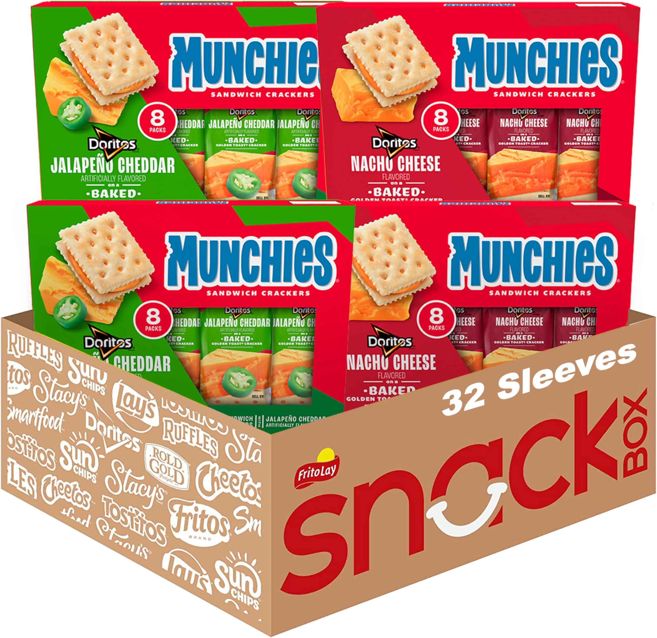 Amazon.com: Lance Toast Chee Peanut Butter Sandwich Crackers, (40 Count ...