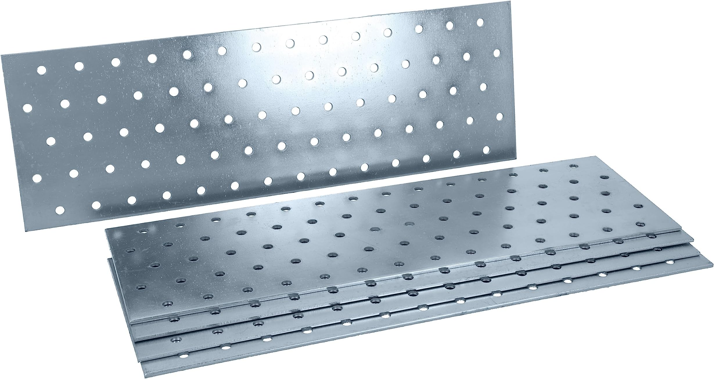 HELPMATE – 12 Stück Lochplattenwinkel 60x60x40 mm – Winkelverbinder ...