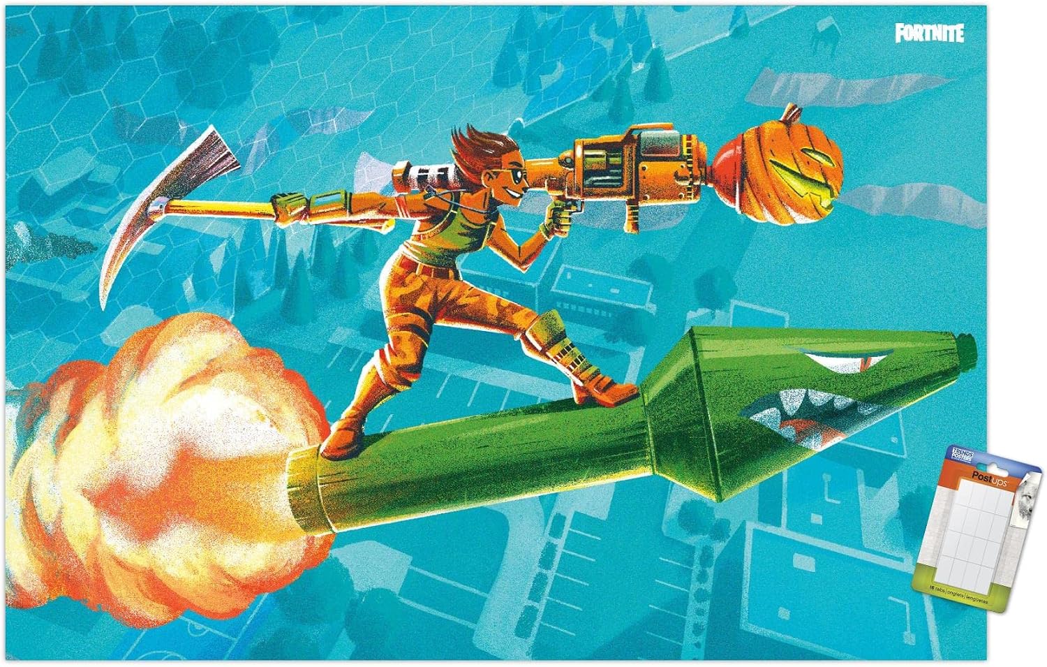 Amazon.com: Trends International Fortnite - Multi- Rocket Wall Poster ...