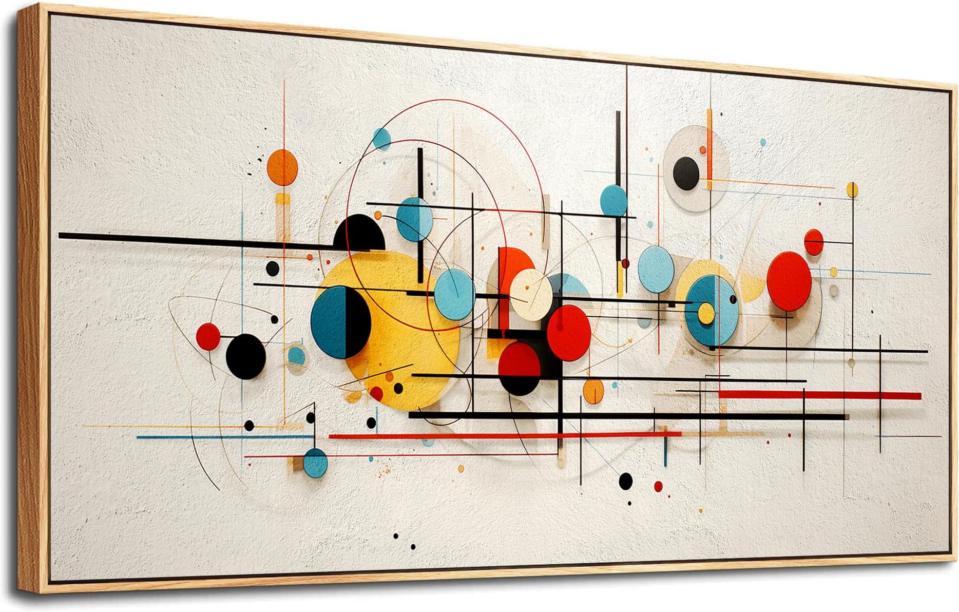 Amazon.com: Zuri Furniture Iberian Graffiti Modern Canvas Art - 96" x ...