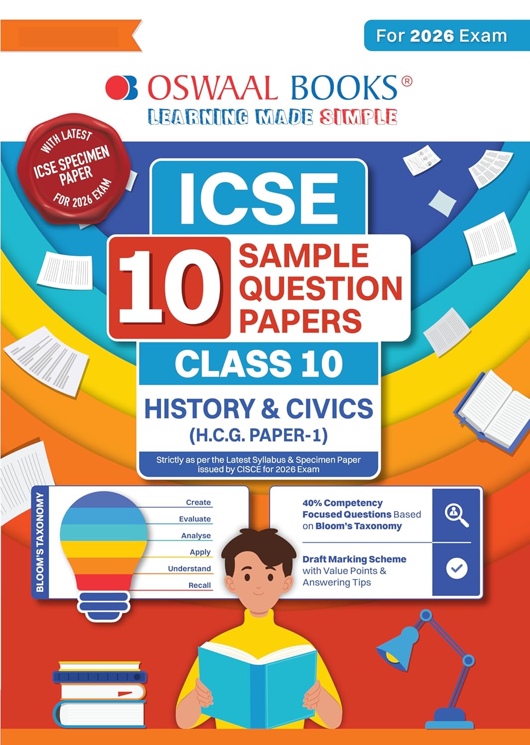 Oswaal ICSE 10 Sample Question Papers Class 10 History & Civics for ...