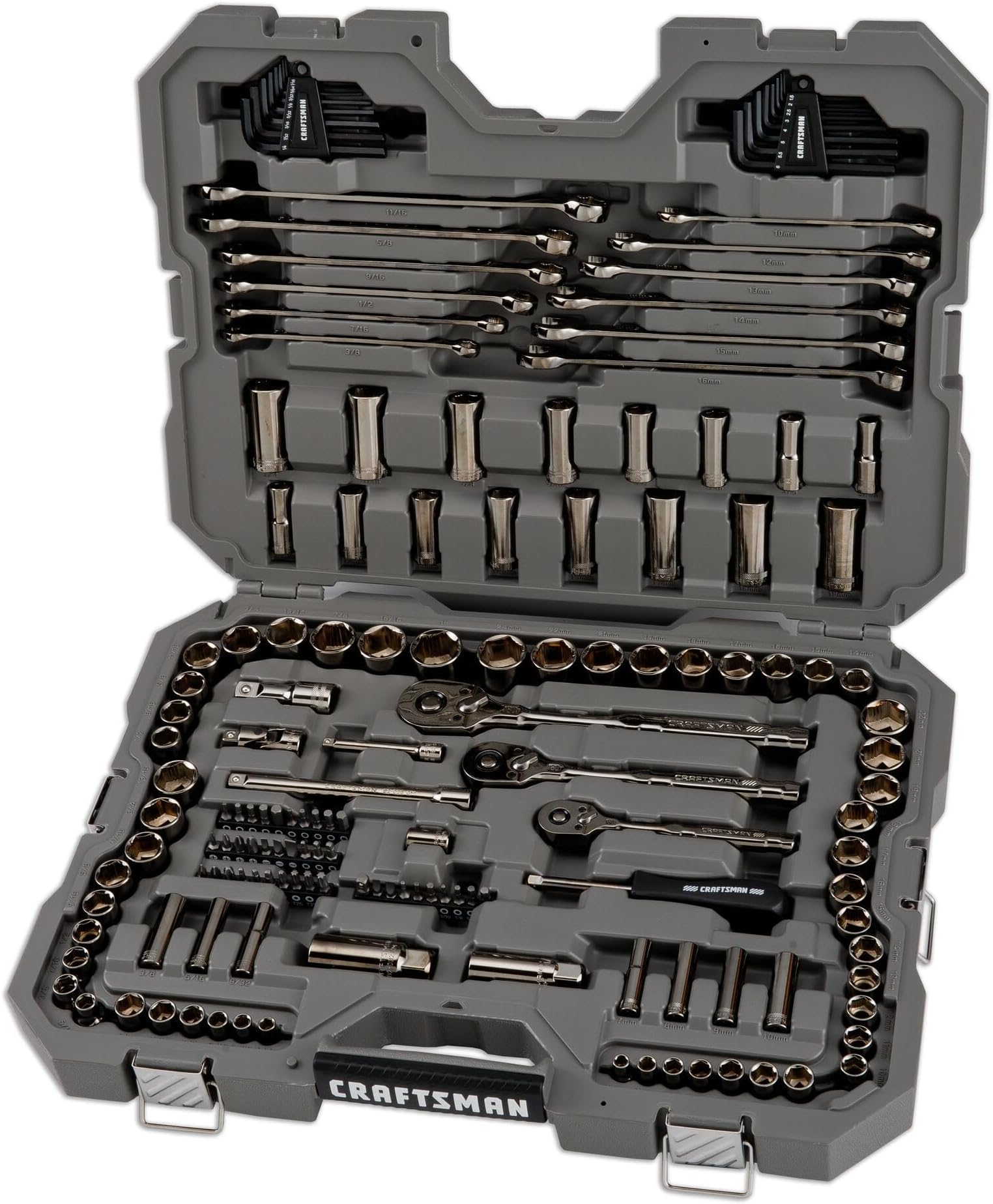 Amazon.com: CRAFTSMAN Mechanics Tool Set, 256-Piece Hand Tool and ...
