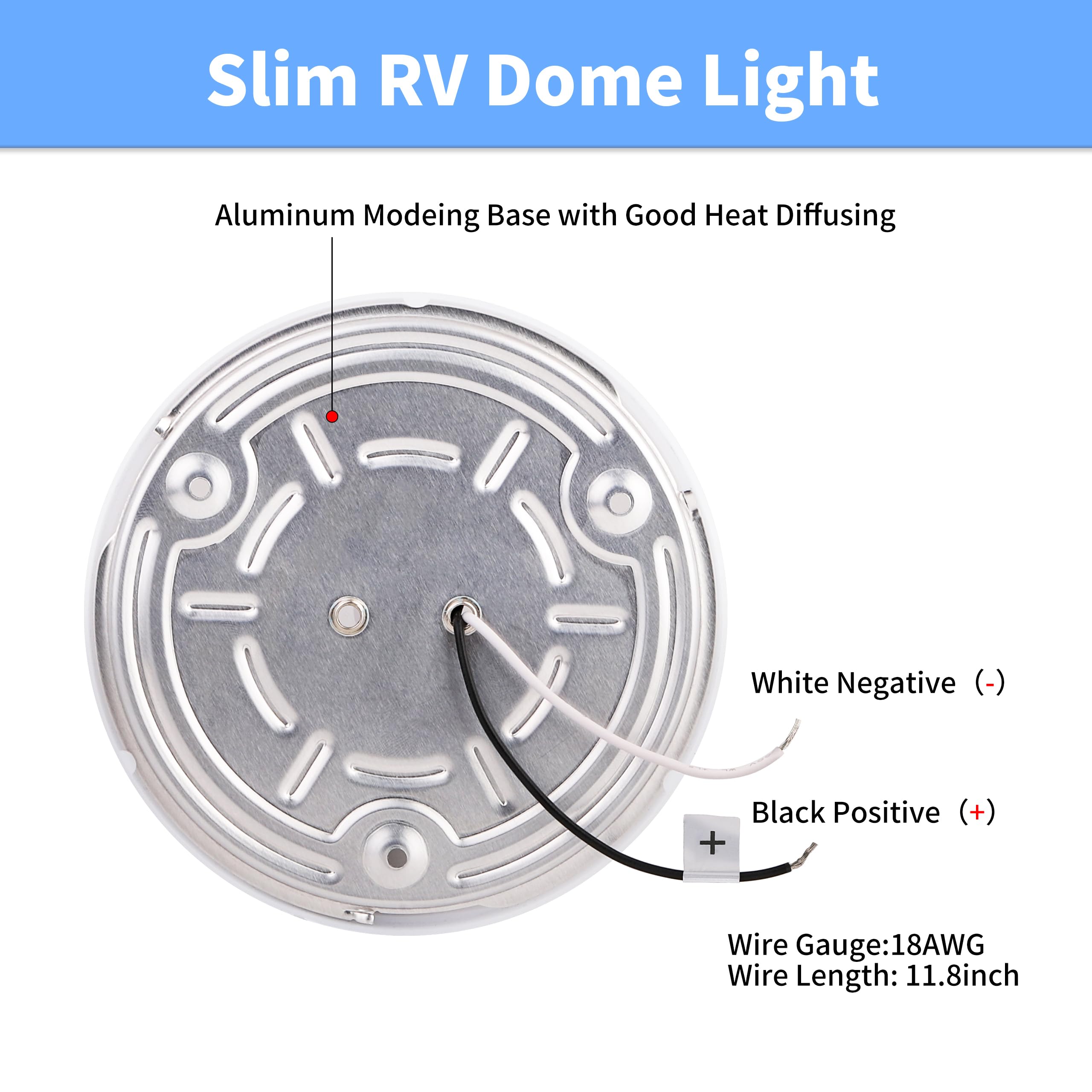 Snapklik.com : RV Interior LED Puck Light 12V Dimmable Warm White Puck ...
