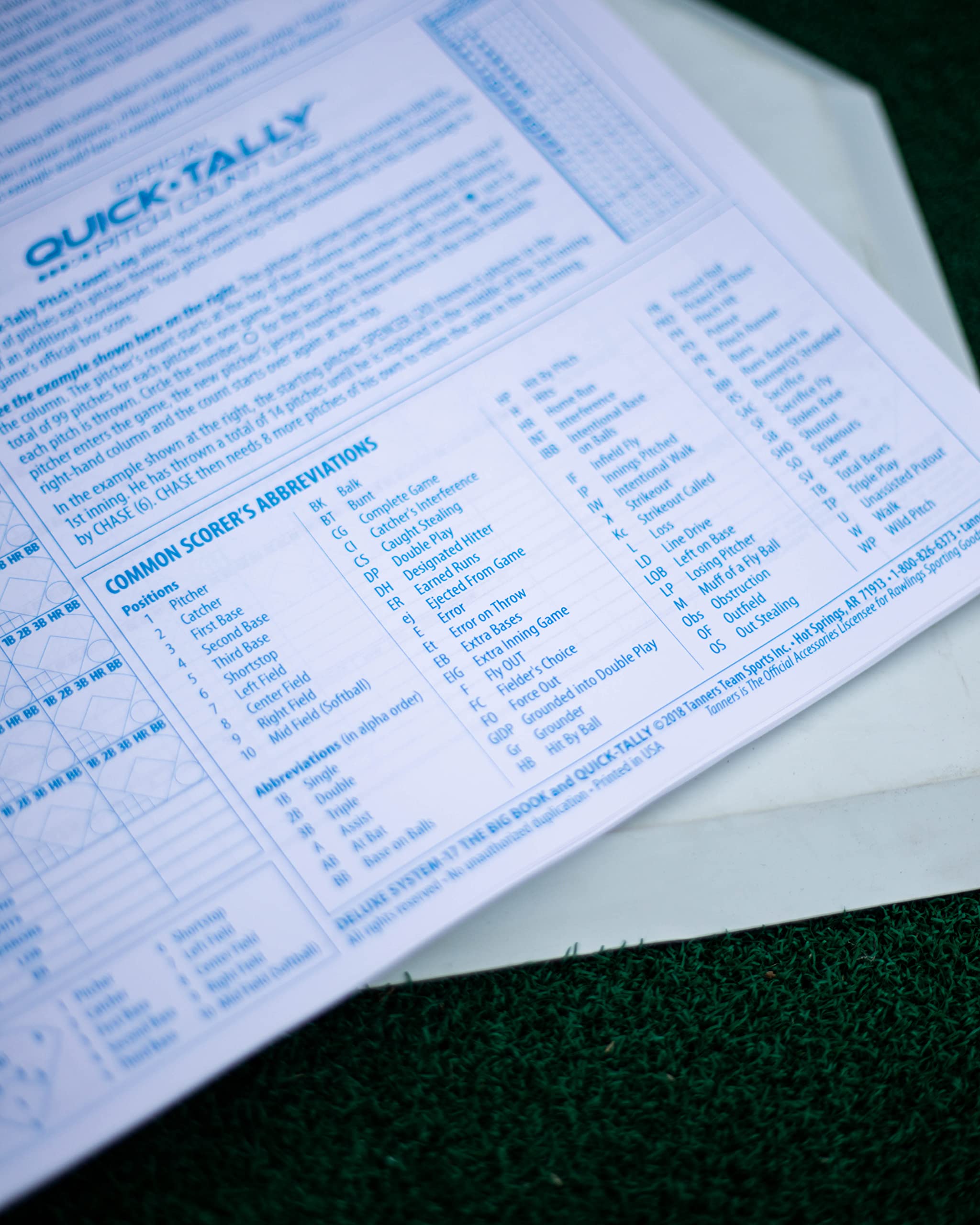 Snapklik.com : SYSTEM-17 Deluxe System Baseball/Softball Scorebook ...