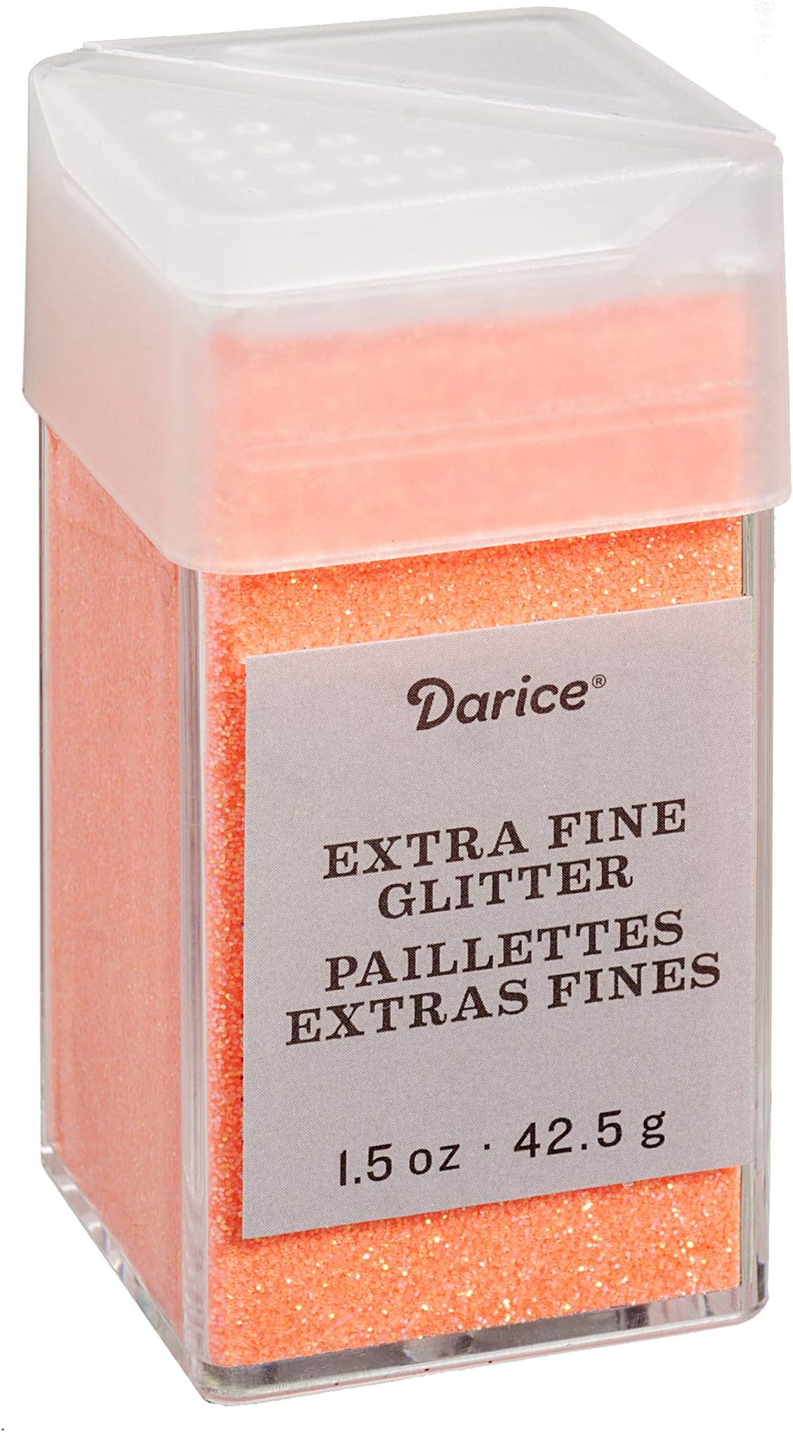 Amazon.com: Darice Garnet Extra Fine Glitter 1.5 Ounces Canister w/Pour ...