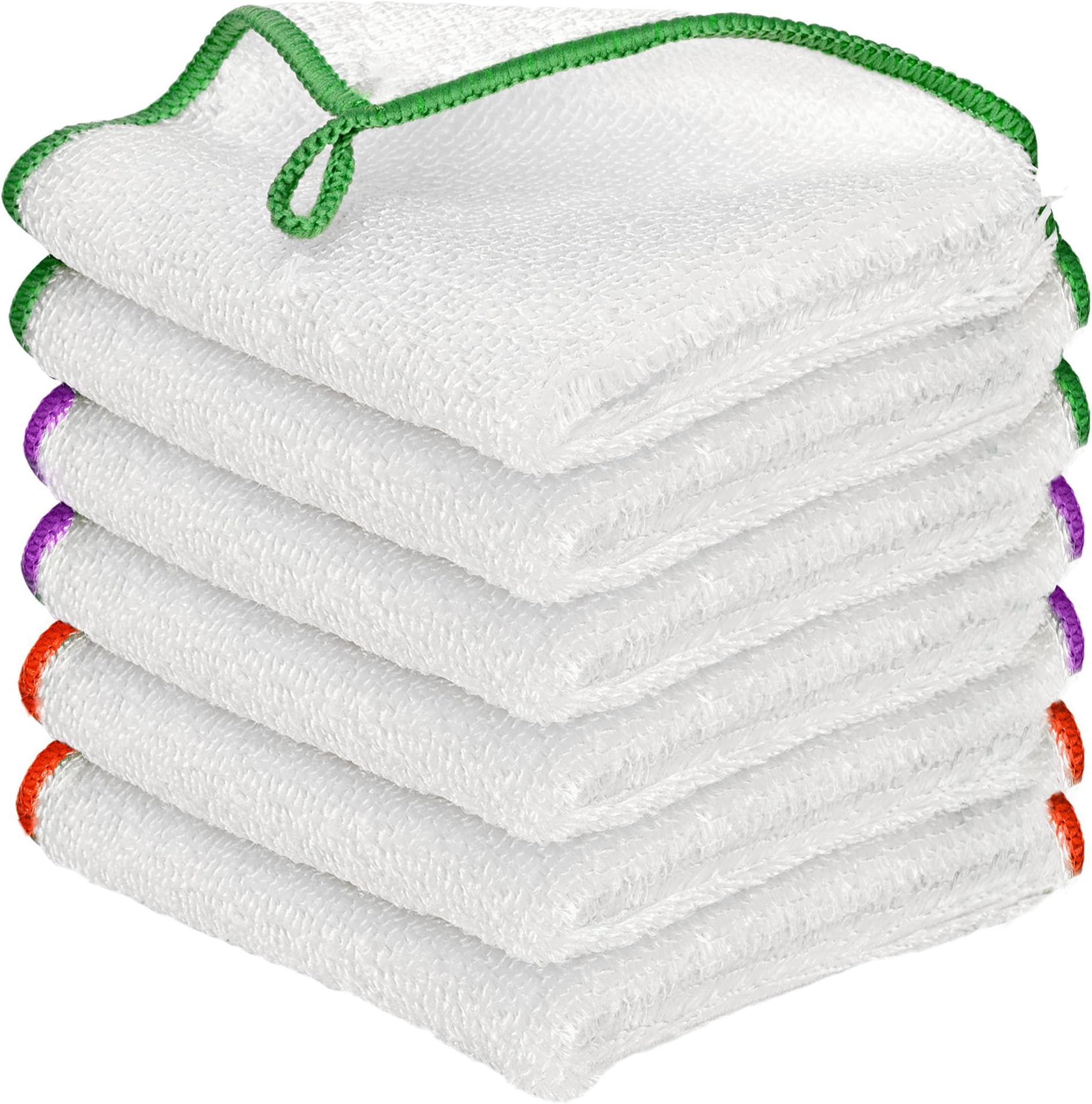 Amazon.com: DOC Wood Fiber Cleaning Cloths, 3 Color Pack, 5-piece Set ...