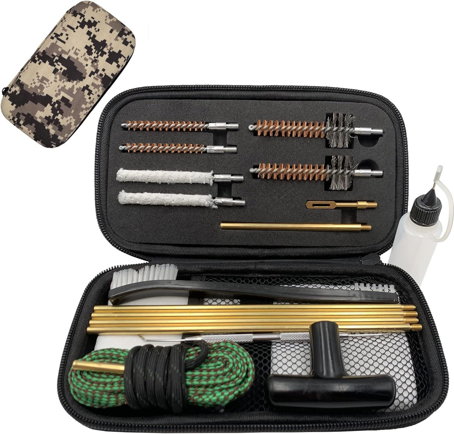Amazon.com : APCHYWELL Rifle Gun Cleaning Kit for 22LR .223 Cal 5.56 ...