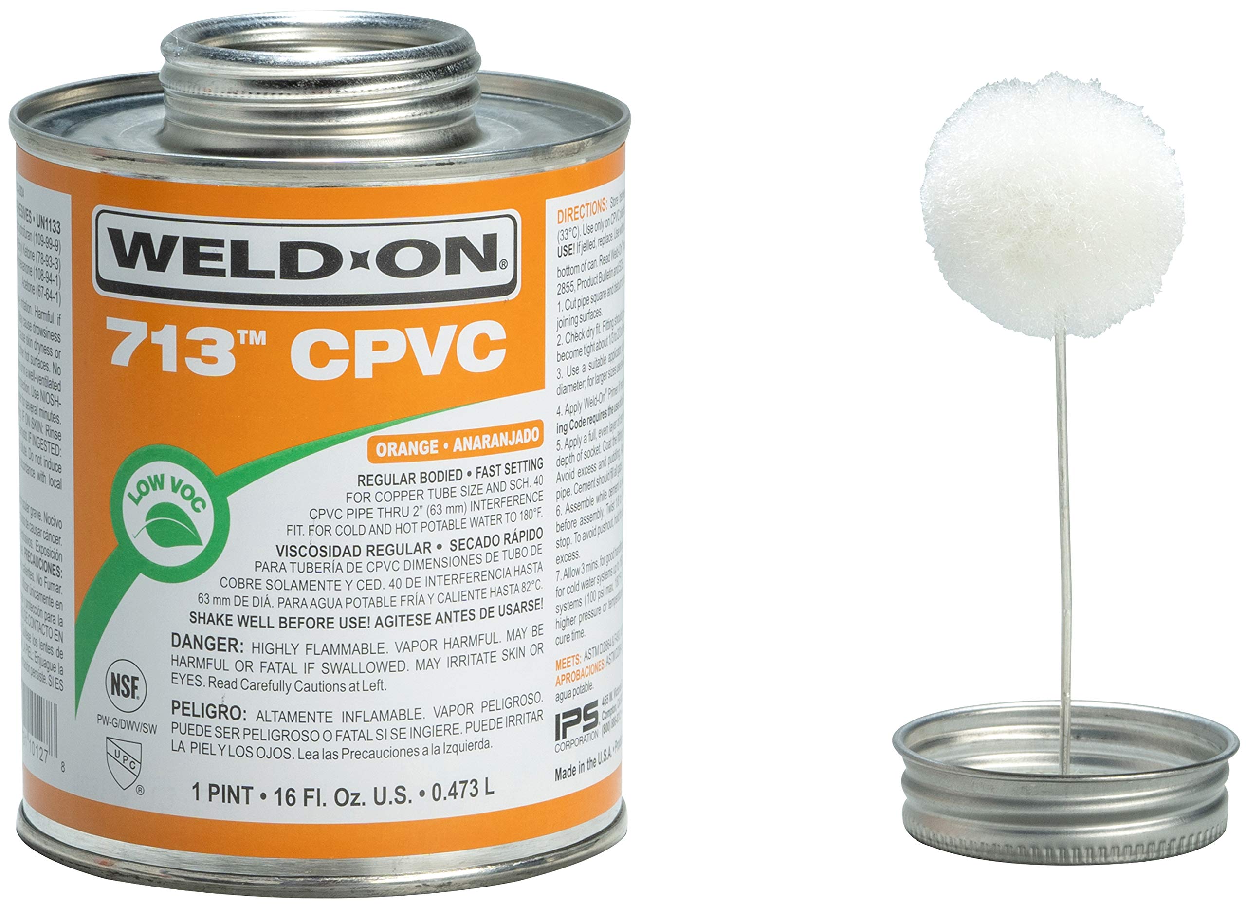 Snapklik.com : Weld-On 10127 713 CPVC Regular-Bodied High-Strength ...