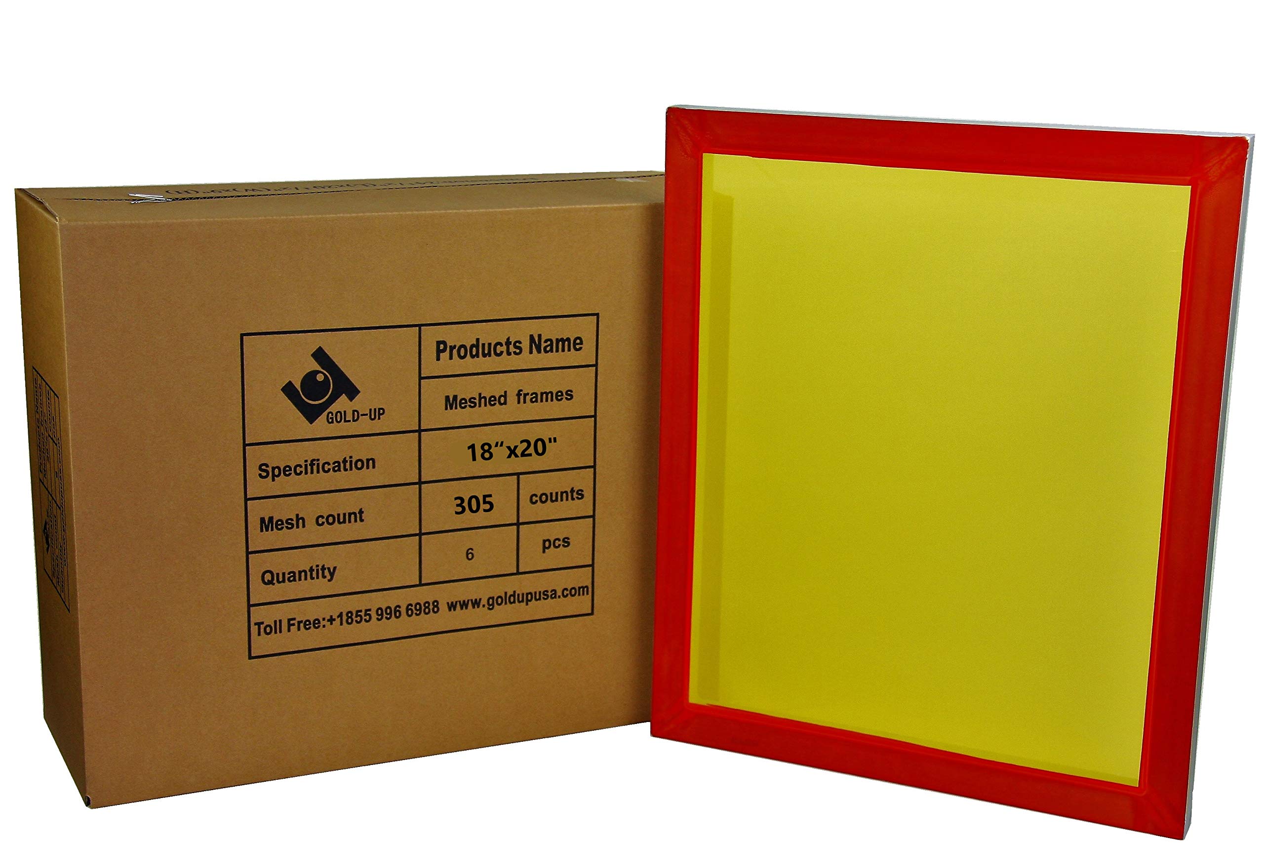 18 X 20 Inch Pre Stretched Aluminum Silk Screen Printing Frames With 18-x-20-inch-pre-stretched-aluminum-silk-screen-printing-frames-with