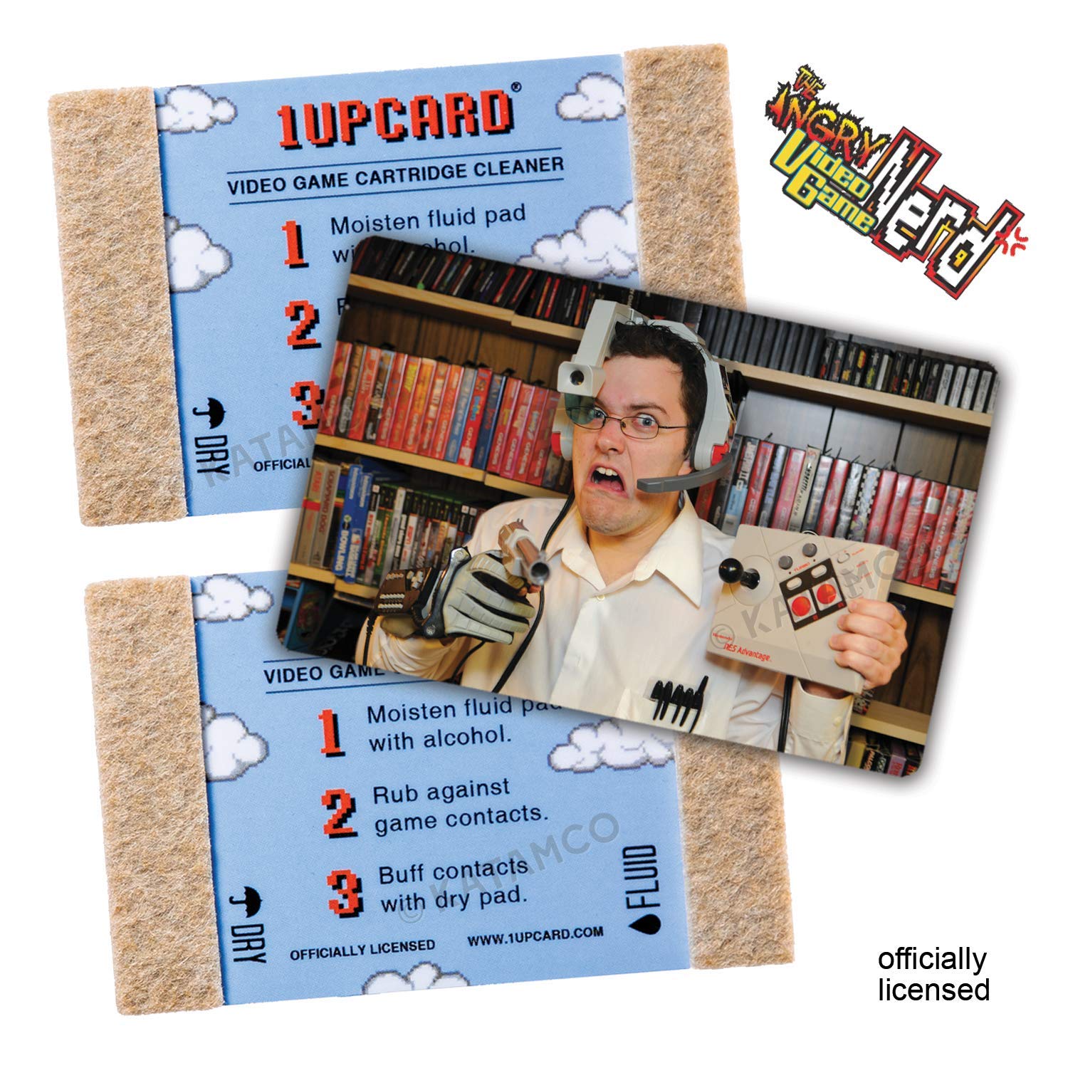 Snapklik.com : 1UPcard 3 Pack Angry Video Game Nerd AVGN