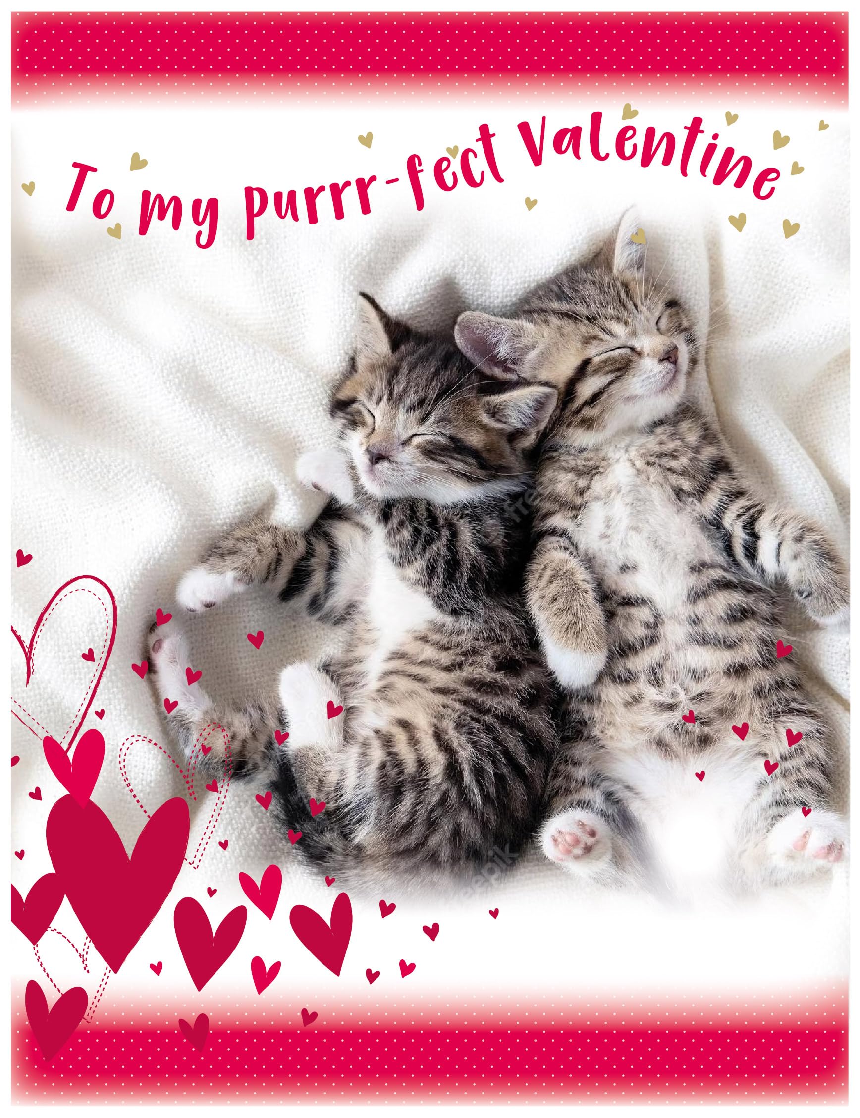 Piccadilly Greetings Valentines Day Card, perfect Valentine, purr-fect ...