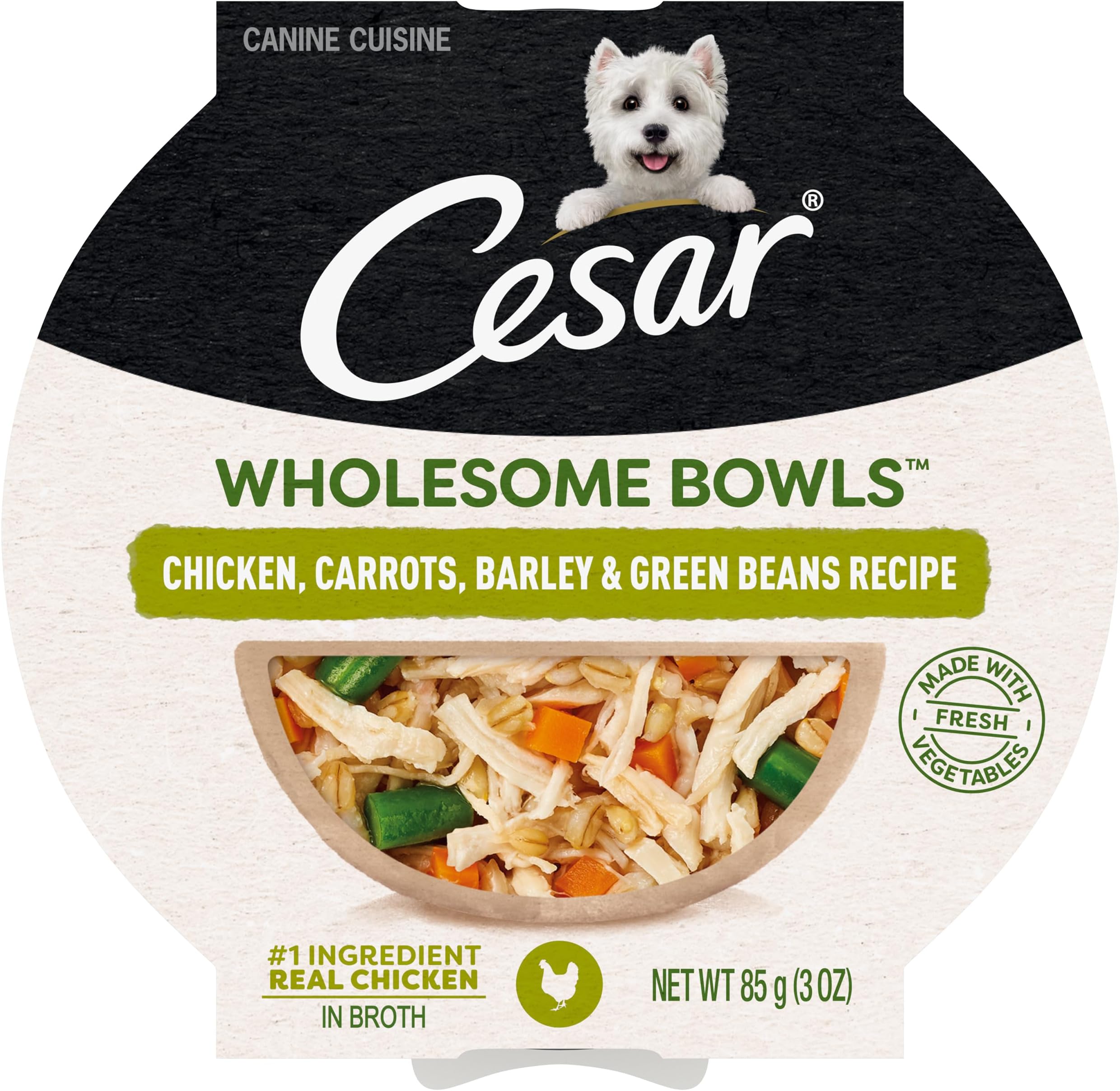 CESAR HOME DELIGHTS Wet Dog Food Slow Cooked Chicken & Vegetables ...