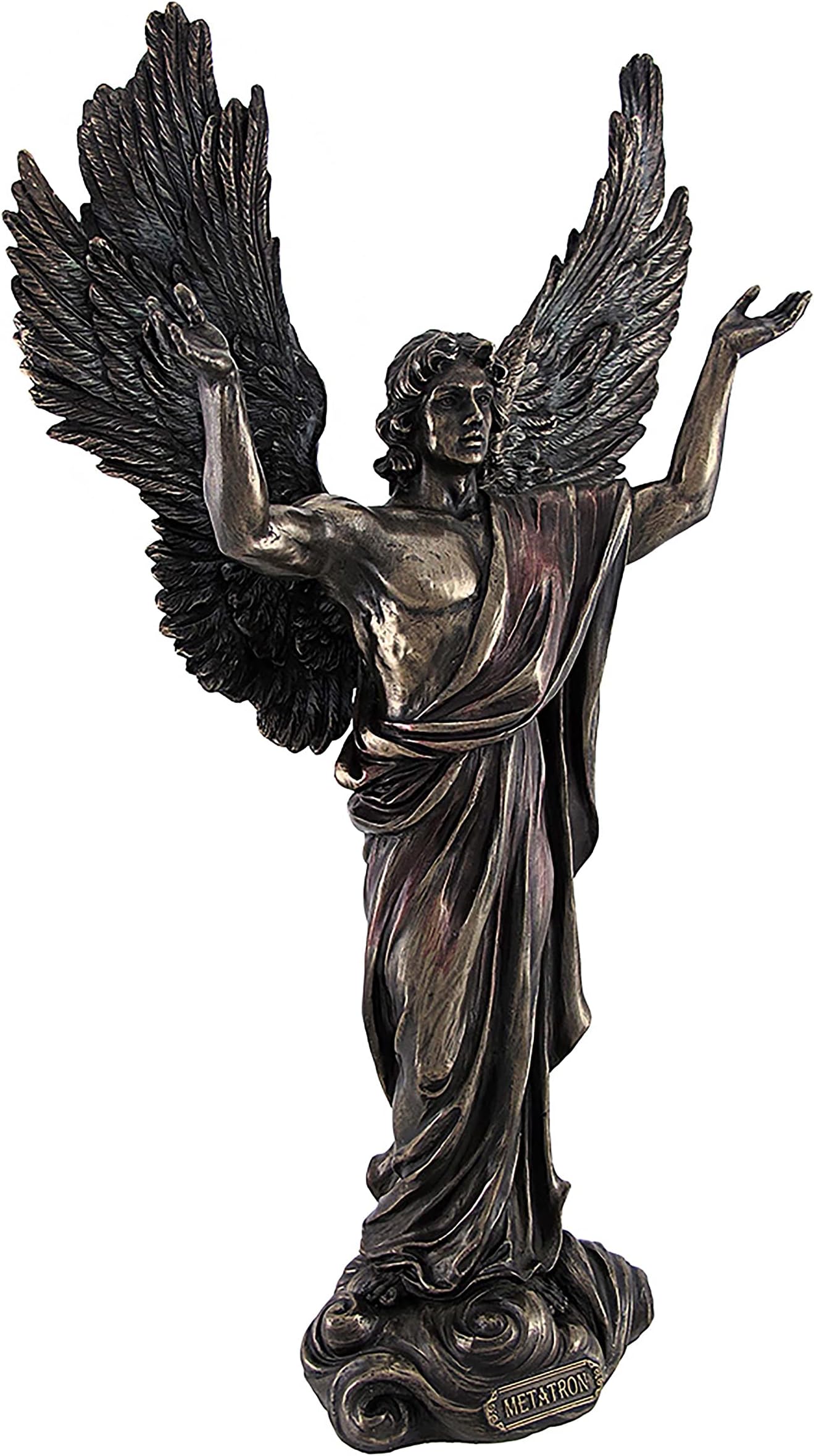 Amazon.com: Veronese Design Archangel Metatron Holding Up Sacred ...