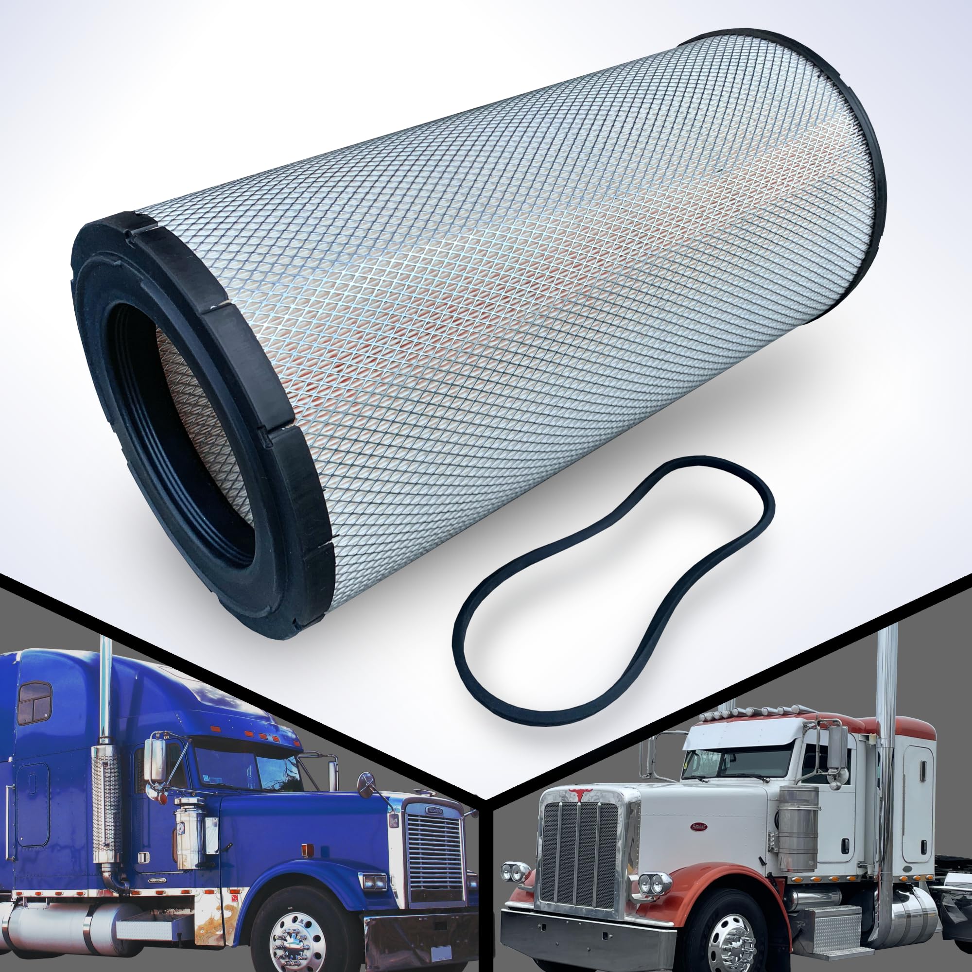 Amazon.com: AMPLER's Engine Air Filter - AF25247 - Replacement for ...