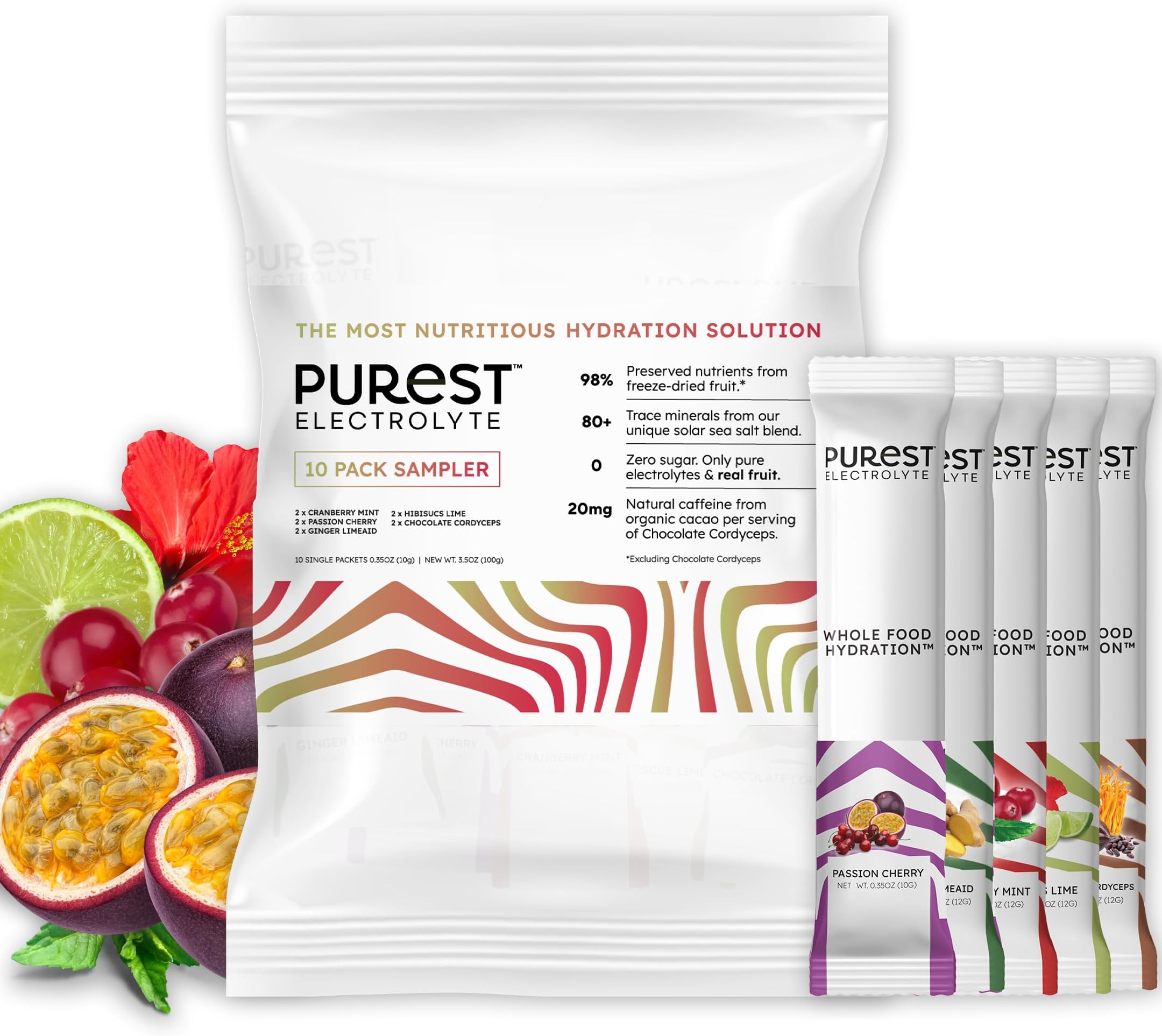 Amazon.com: Know Brainer Purest Electrolyte Variety Pack – Whole Food ...