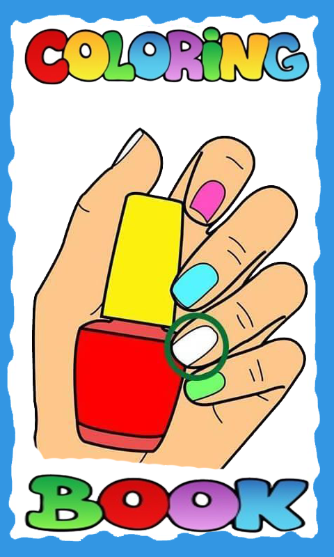 Nail Coloring Pages For Girls - App on Amazon Appstore