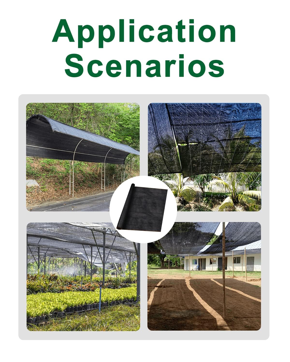 Snapklik.com : Vensovo 6 X 100 90% Plant Sun Shade Cloth - Outdoor ...