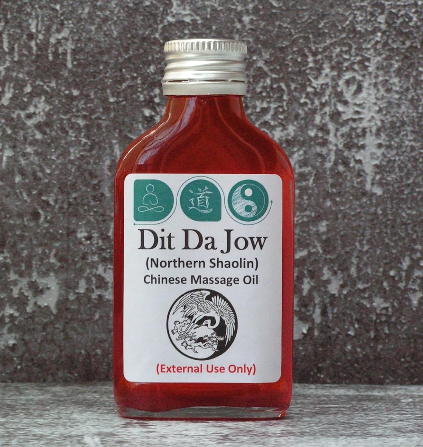Dit Da Jow Massage Oil (Northern Shaolin) 100ml Glass Bottle : Amazon ...