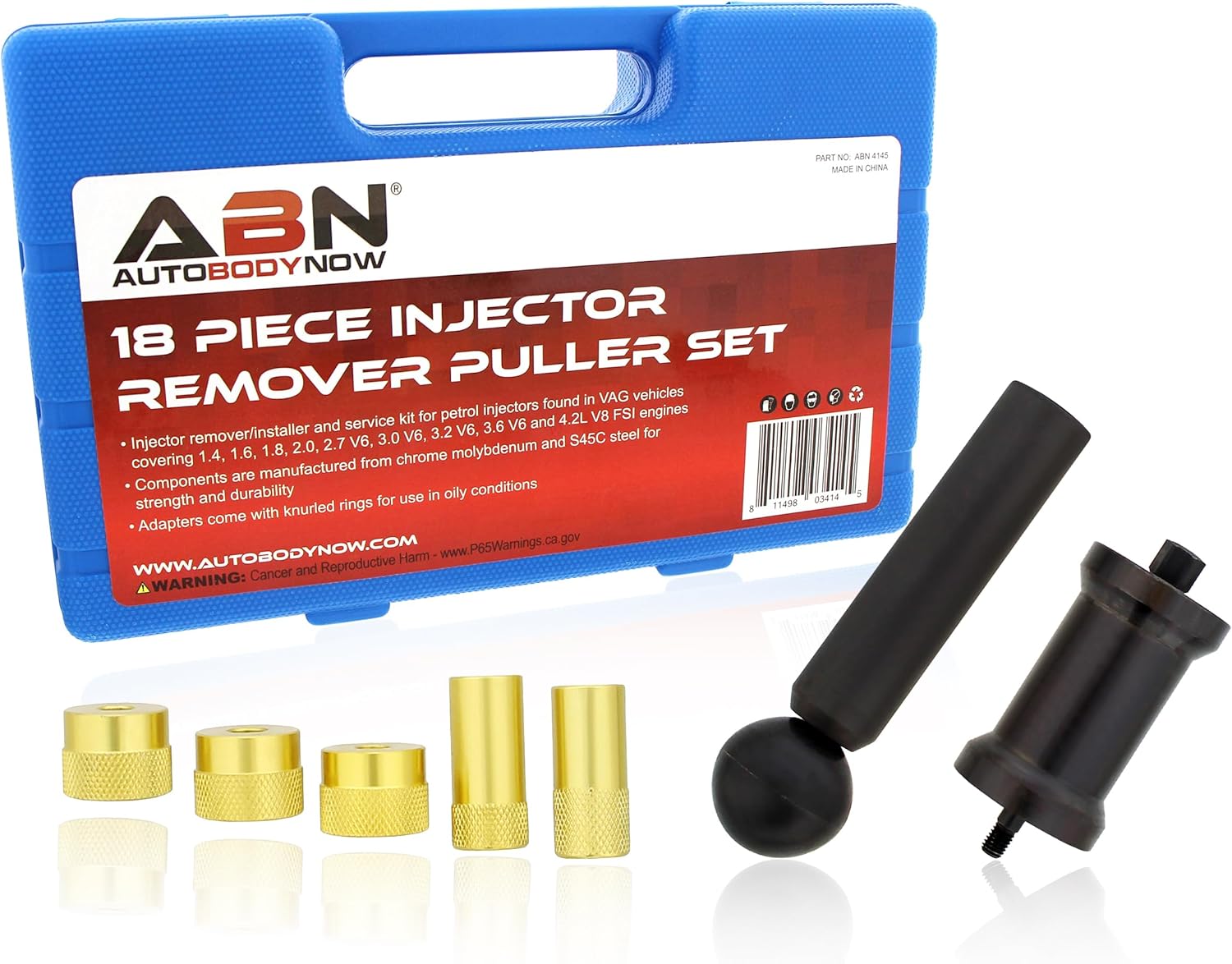 Amazon.com: ABN Injector Puller 16pc Injector Removal Tool Injector ...