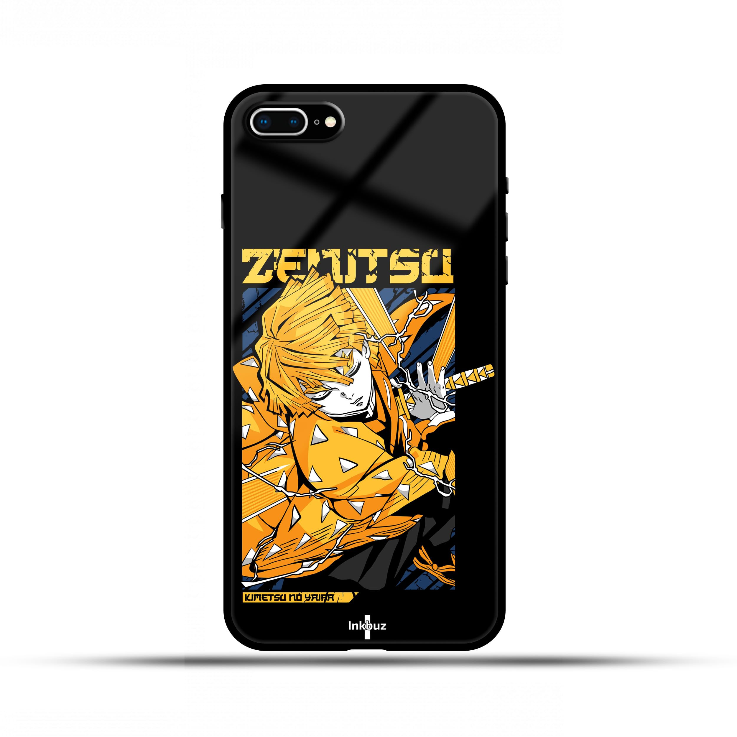 B Mart Zenitsu Agatsuma Demon Slayer Themed Printed Design Anime ...