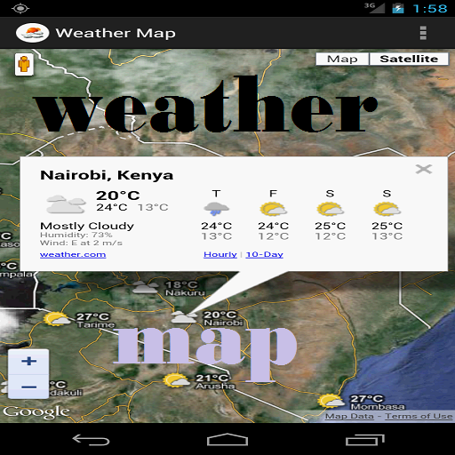 WEATHER MAP - App on the Amazon Appstore