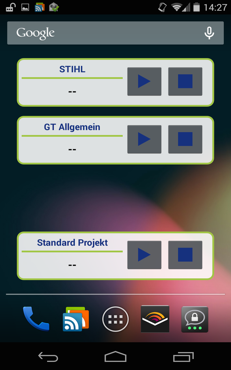 WebDucer Time Tracking Widgets - App on Amazon Appstore