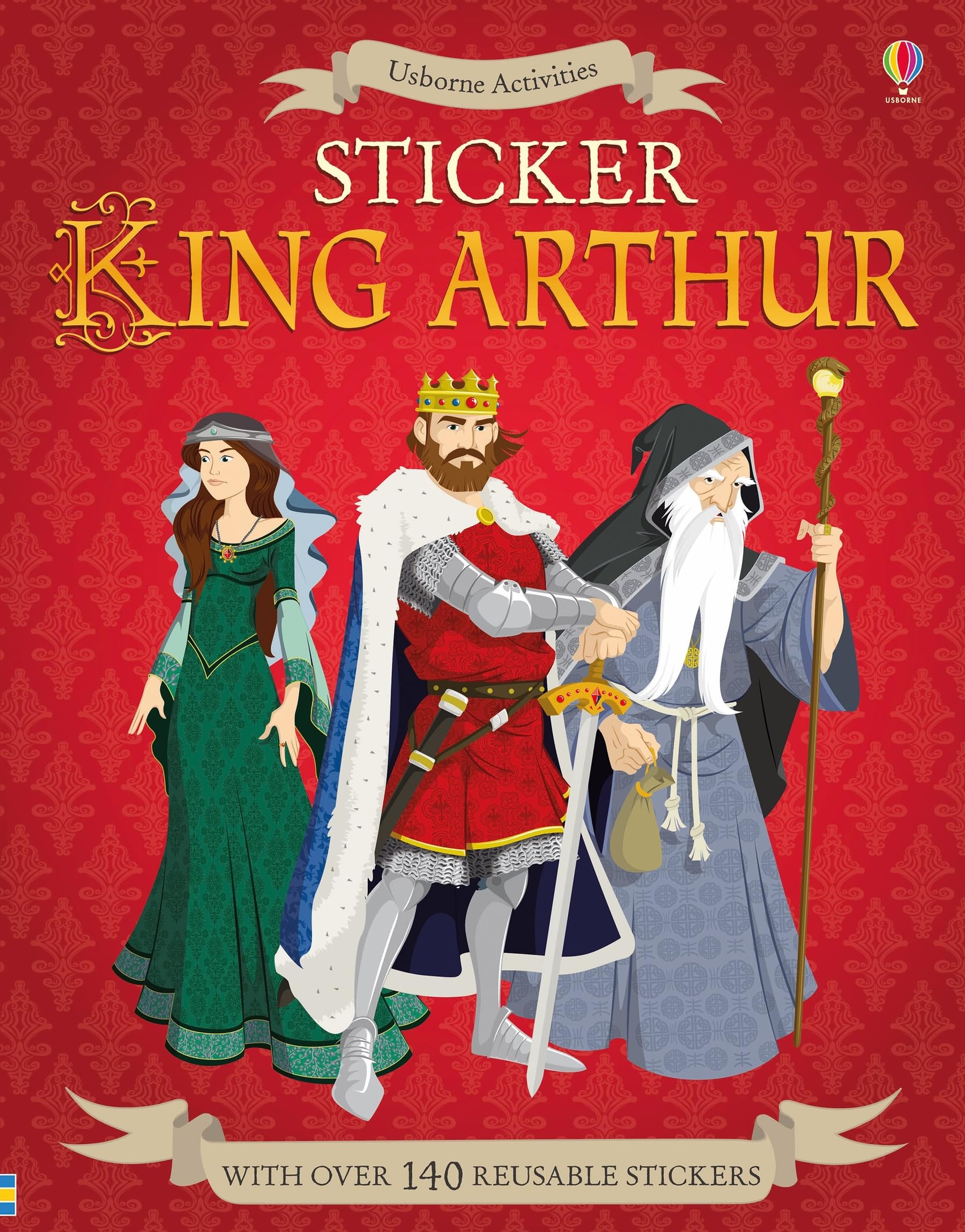 Sticker King Arthur: Reid, Struan: 9781474960069: Amazon.com: Books