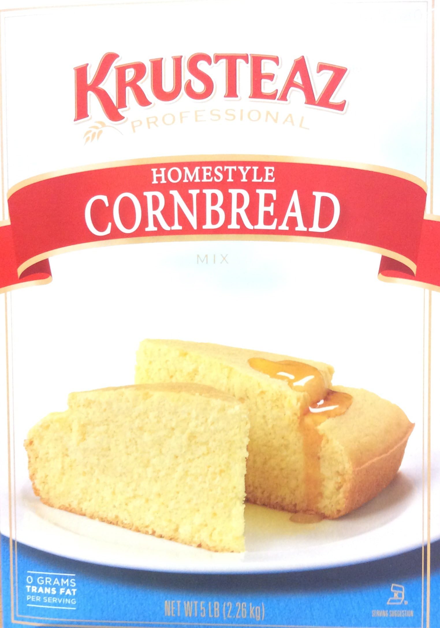 Amazon.com: Krusteaz Gluten Free Honey Cornbread Mix, Made with Real Honey, 15 oz Box : Grocery ...