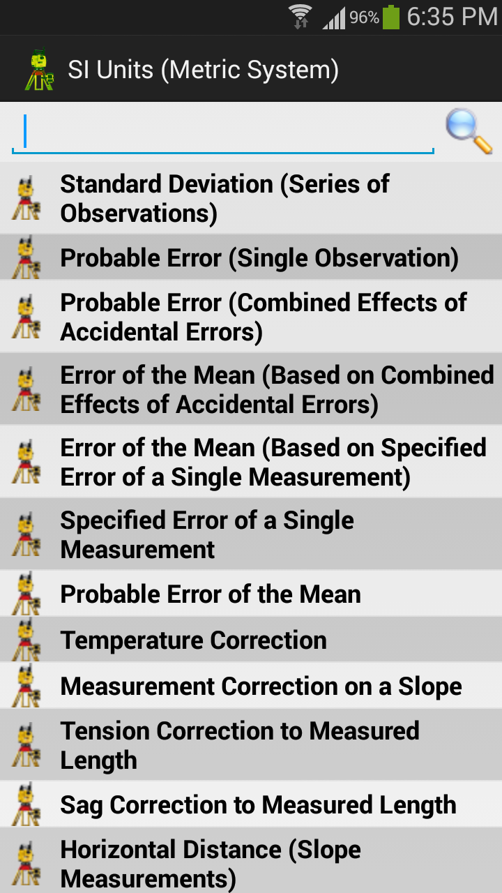Engineering Survey Calculator - App on Amazon Appstore