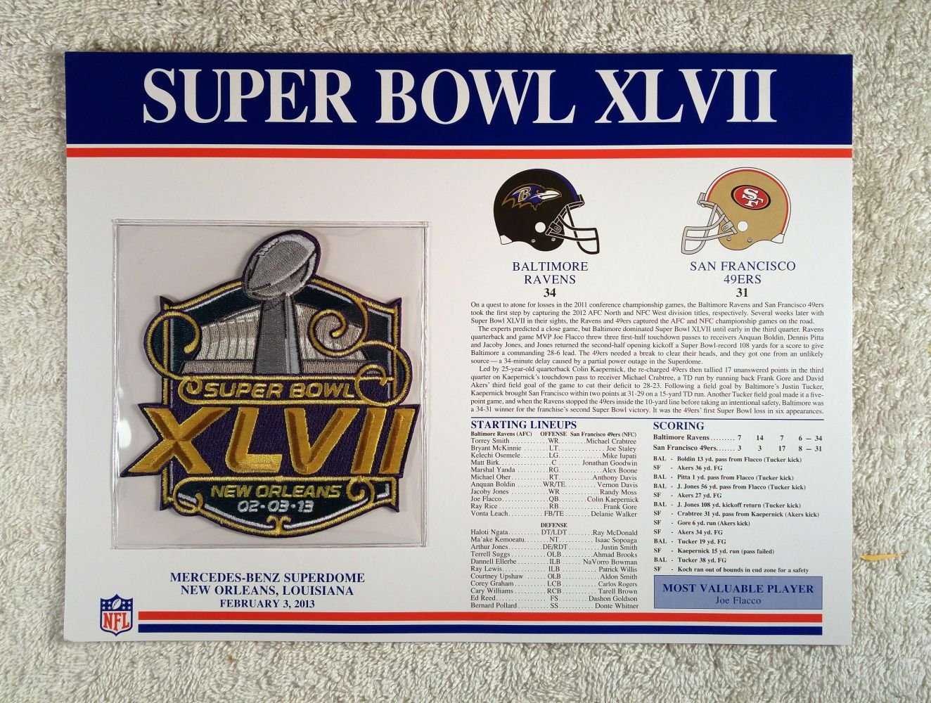 Super Bowl Xlvii Logo