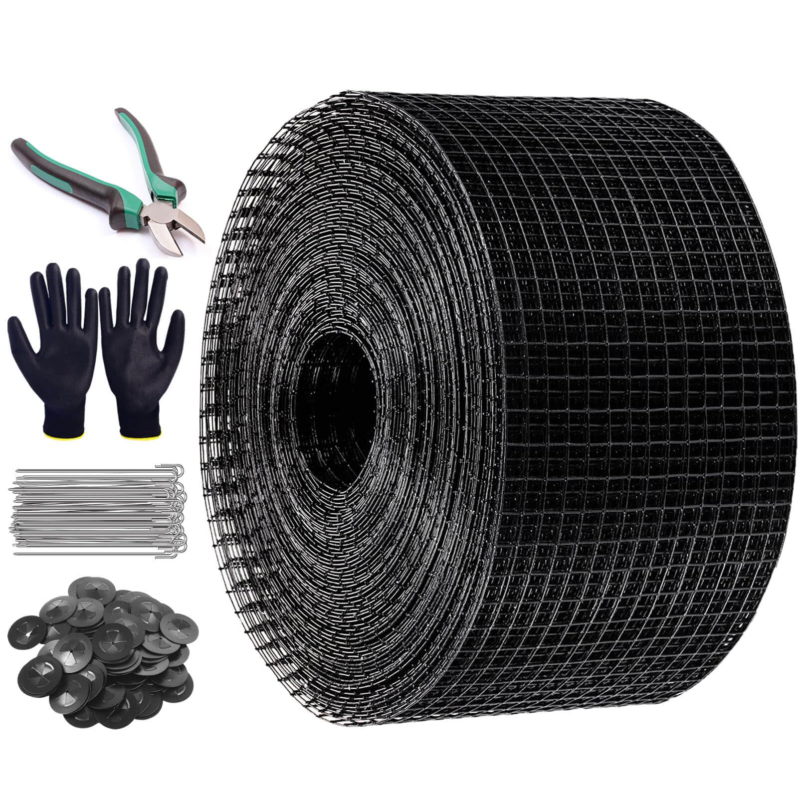 Amazon.com : Solar Panel Bird Guard,6in X 100ft Critter Guard with ...