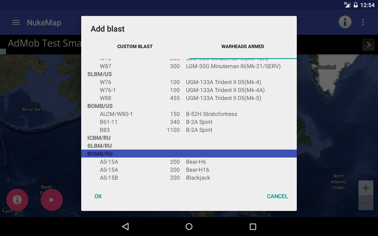 NukeMap - App on Amazon Appstore