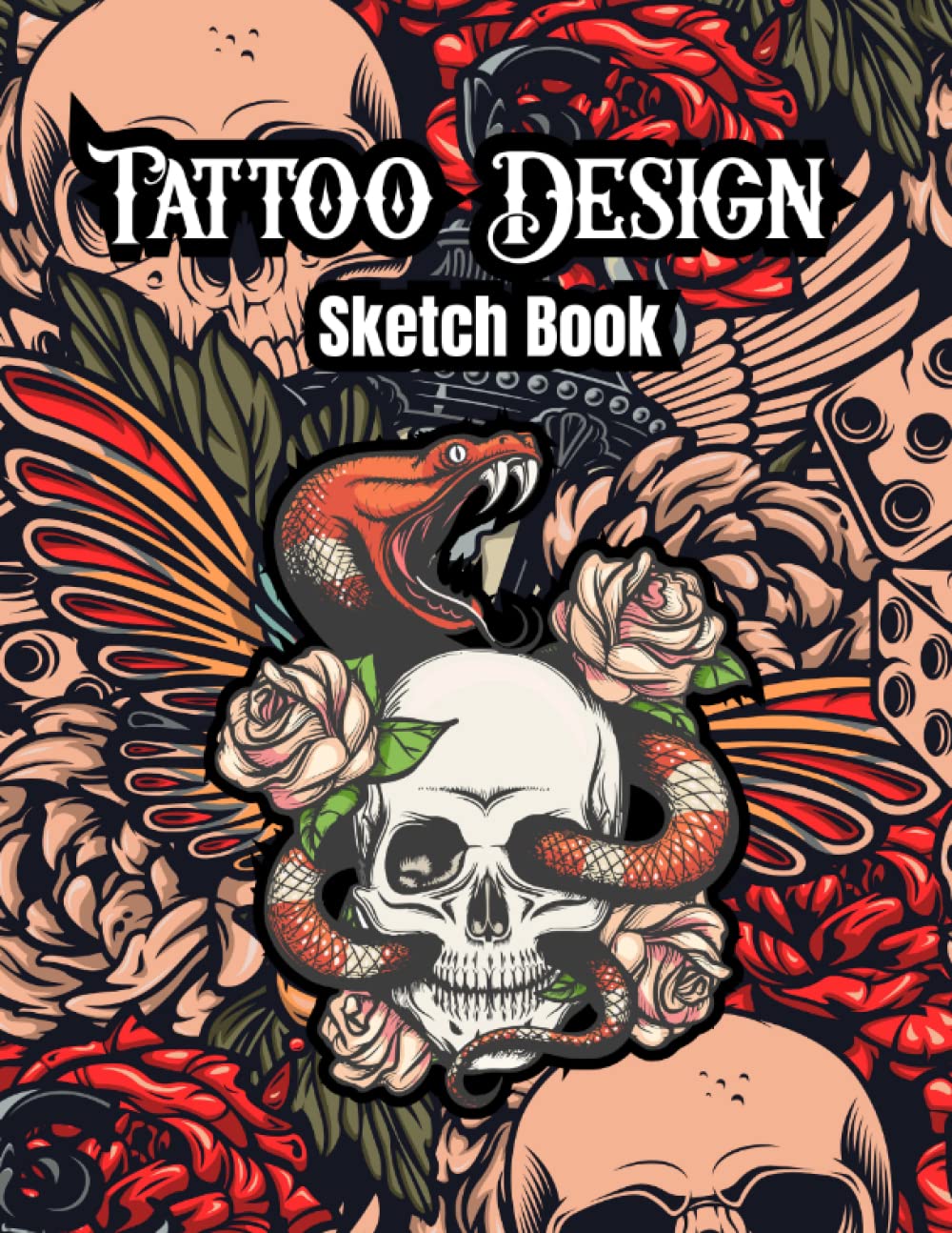 Tattoo Design Sketch Book: Tattoo Design Book For Real Tattoos A Client ...