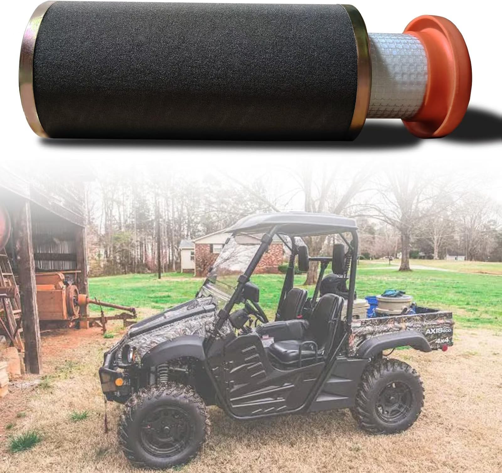 Amazon.com: C CLINK Axis 500 Air Filter for Hisun UTV 500 700,Massimo ...