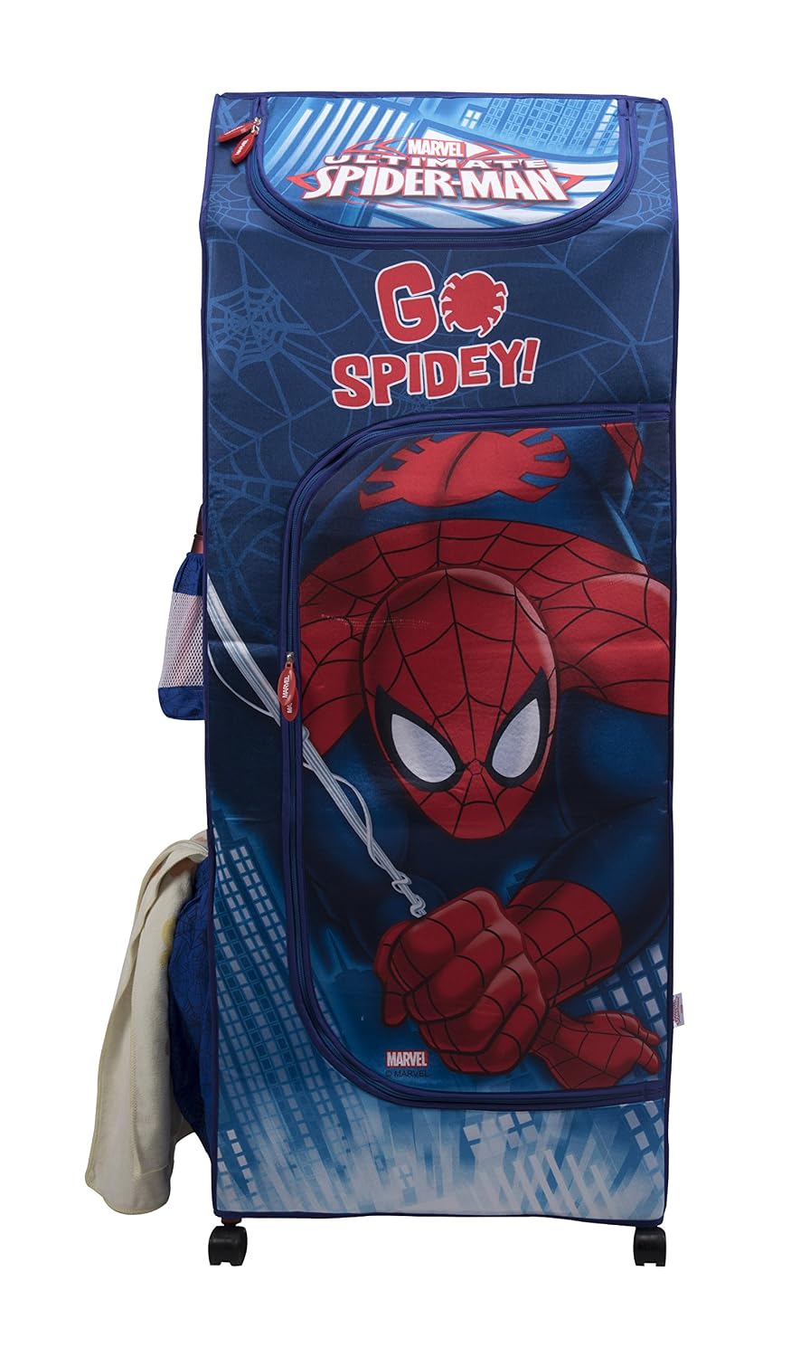 Disney Go Spidey Spider Man Blue Color Portable Kids Wardrobe : Amazon ...