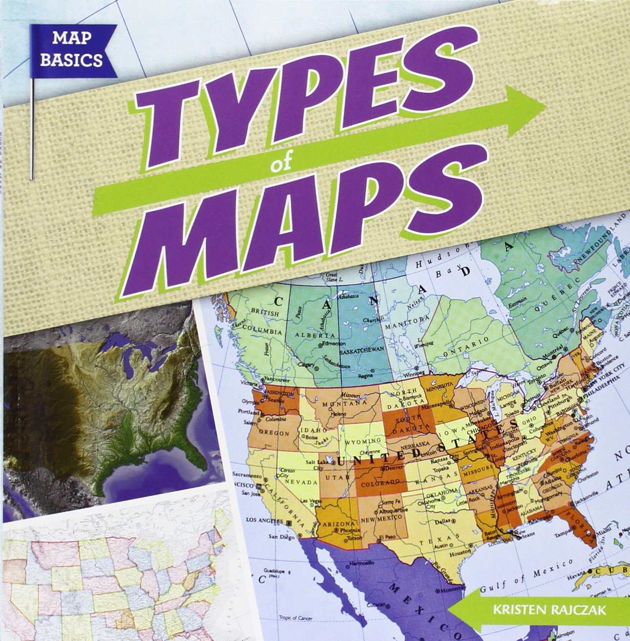 Types of Maps (Map Basics): Rajczak, Kristen: 9781482410648: Amazon.com ...