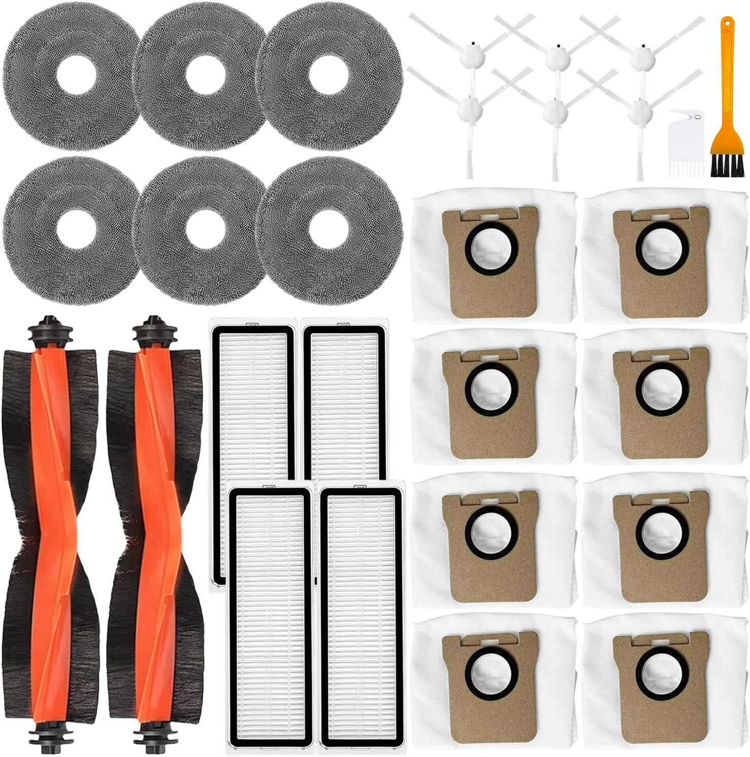 Amazon.com: Replacement Kit Accessories Compatible with Xiaomi Robot ...